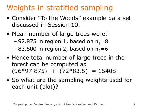Ppt Sampling Weights An Appreciation Powerpoint Presentation Free