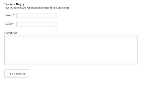 How To Remove Or Hide Wordpress Comment Url Field Liberian Geek