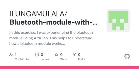 github ilungamulala bluetooth module with arduino in this exercise