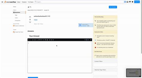 github kimhw7 stack overflow clone coding 스택오버플로우 클론 코딩입니다