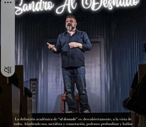 Hilo Producciones presenta su espectáculo Sandro al desnudo en la Casa de Cultura