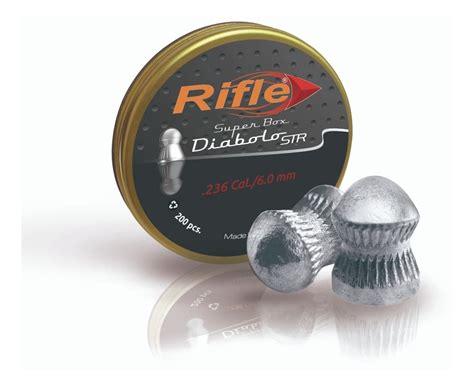 Chumbinho Rifle Diabolô Str mm Unidades BLU Ammunition