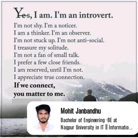 Mohit Janbandhu On Linkedin Introvert Extrovert
