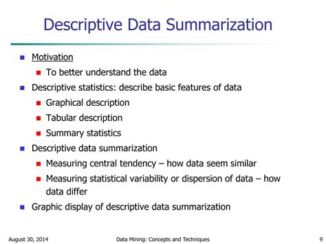 PPT Data Mining Concepts And Techniques Chapter 2 PowerPoint