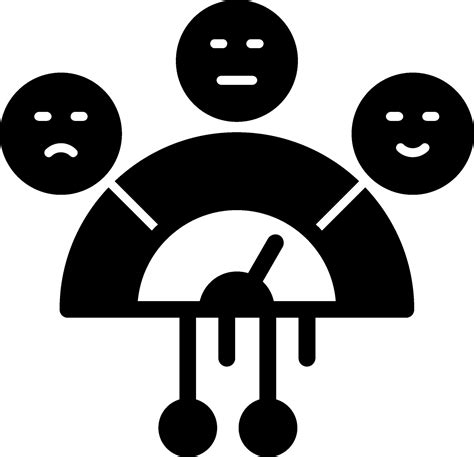 Sentiment Analysis Glyph Icon 39494001 Vector Art At Vecteezy