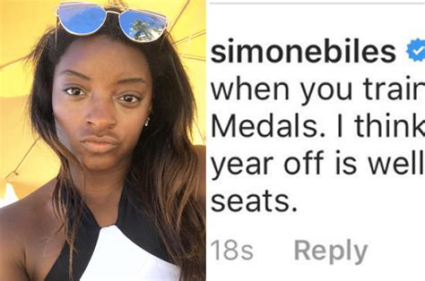 Simone Biles Had The Most Iconic Response To Someone Who Called Her A
