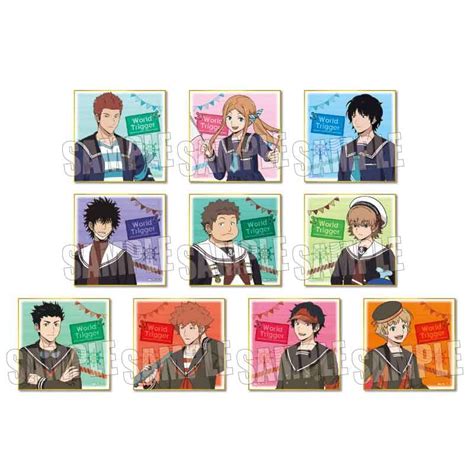 「ワートリ×アニメイトフェア」生駒隊らのマリンセーラー姿が可愛すぎ！新グッズ続々登場 アニメ情報サイトにじめん