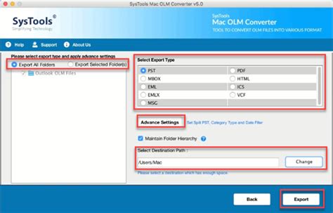 Systools Mac Olm Converter Database Conversion Software 30