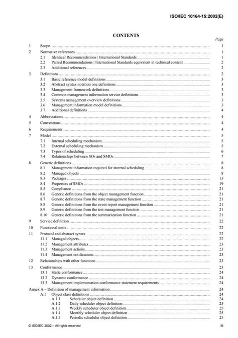 ISO IEC Information Technology Open Systems Interconnection Systems Management