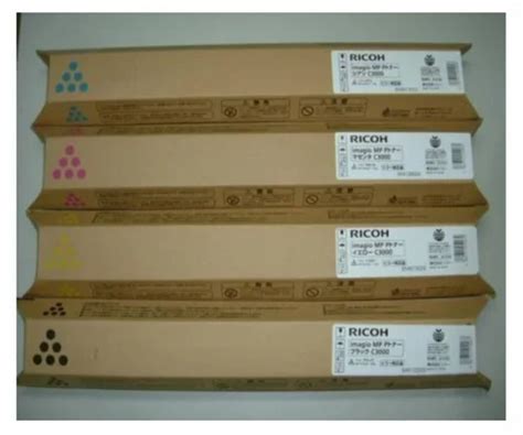 Black Ricoh Aficio Mp C C Ld C Toner Cartridge Pack Of For Printer At Piece
