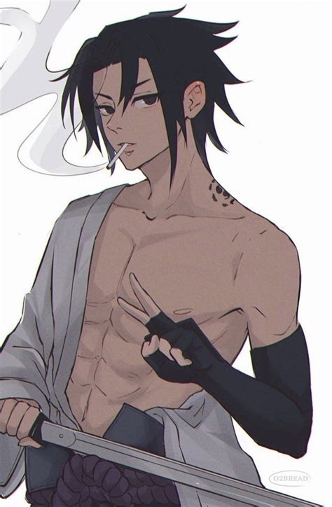 Sasuke Shirtless
