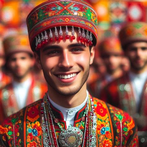 Traditional Festival Celebrating Cultural Tradition With Vibrant Attire Premium Ai Generated Image