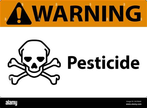 Symbole Davertissement De Pesticides Banque De Photographies Et D