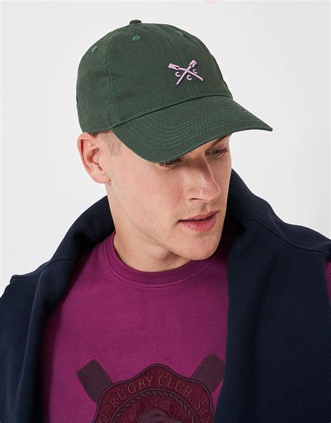 Mens Crew Cap Green From Crew Clothing Company