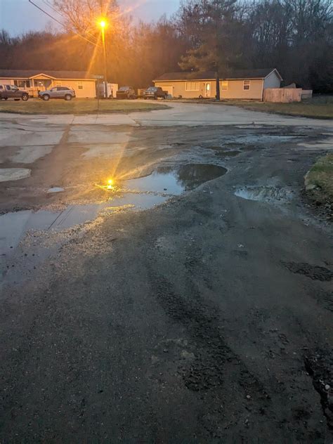 Patching Pot Holes On My Street Rdiy