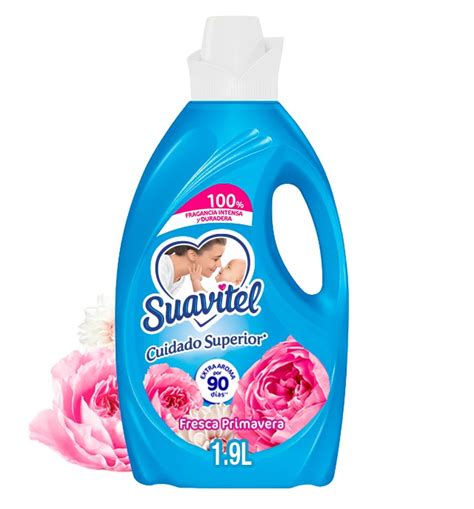 Suavizante De Ropa Suavitel Cuidado Superior Fresca Primavera