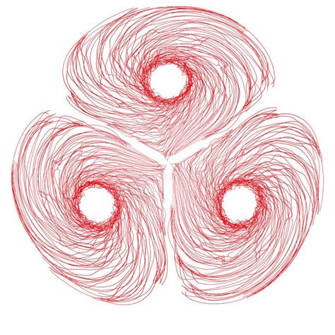 Pink Spiral Patterns Colored Vector Swirls Circular Motion Design Decorative Feminine