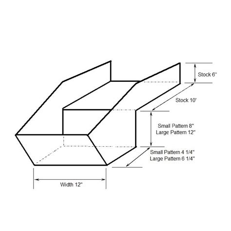 Lakefront Sheet Metal Scupper 12