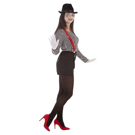 Disfraz De Mimo Para Mujer