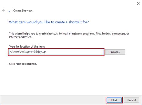 Create Shortcut For Game Controllers On Windows Desktop
