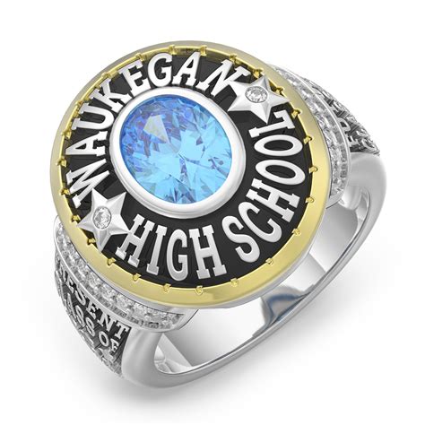 Unique 3d Ring High School Class Ring Custom College Class Etsy
