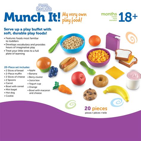 Learning Resources New Sprouts Munch It My School Bus