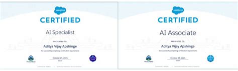 Salesforceai Aiinnovation Certified Aditya Apshinge