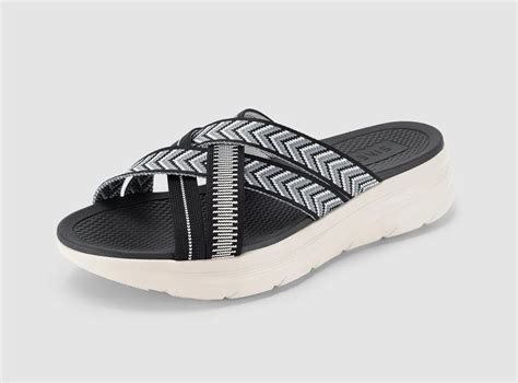 Fitville Womens Elastic Sandals Fitvilleuk