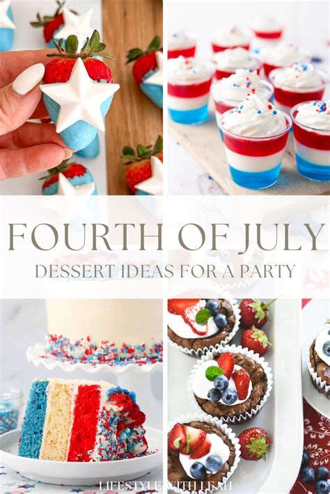 25 Easy Fourth Of July Dessert Ideas For A Party Lifestyle With Leah
