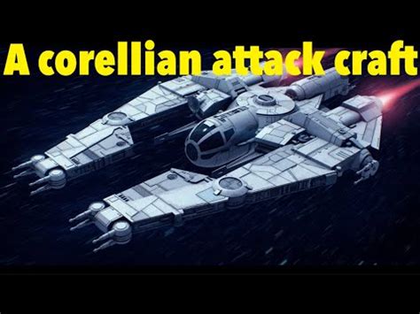 The Vcx 820 The Corellian Freighter That Was A Starfighter Youtube