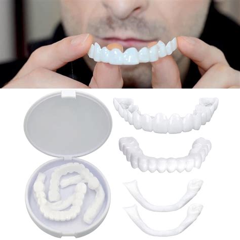 Brige Smile Temporary Teeth Denture Enhance Your Smile Instantly