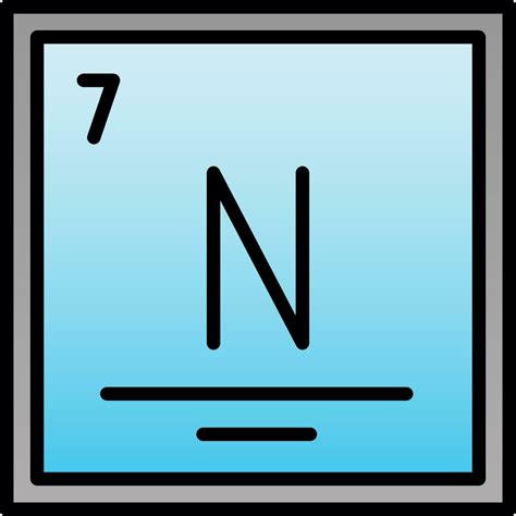Nitrogen Vector Icon Design 25204608 Vector Art At Vecteezy