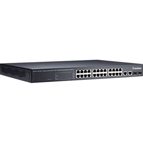 Geovision GV-POE2401-V2 24-Port PoE Switch, 400W