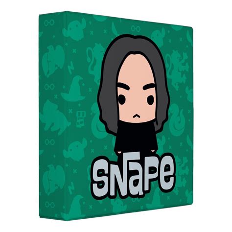 A Cartoon Character With The Word Snape On It