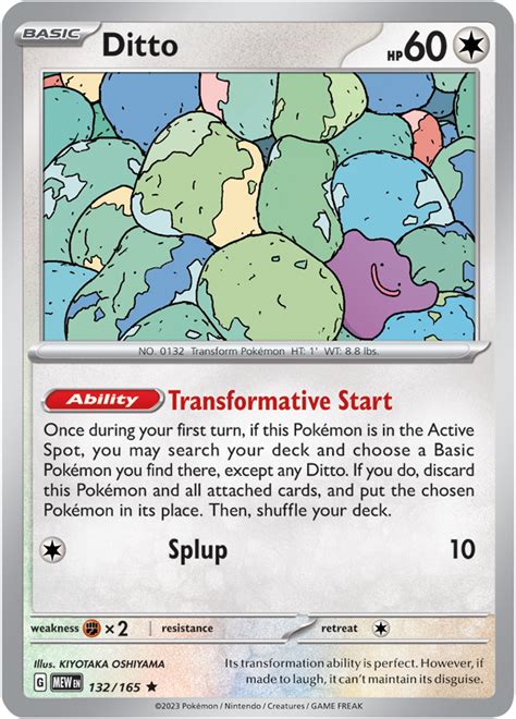 Ditto 151 132 Bulbapedia The Community Driven Pokémon Encyclopedia