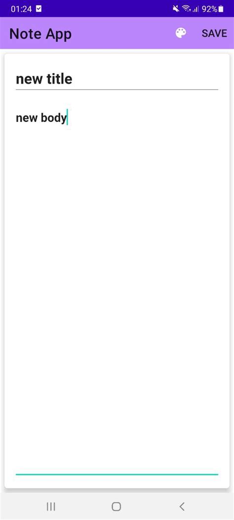 GitHub DrachD NoteApp Note App Test SharedPref