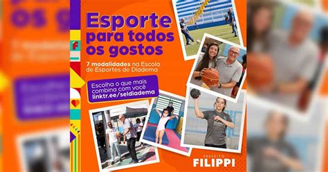 Governo Filippi Destaca Vagas Abertas Para Sete Modalidades Na Escola