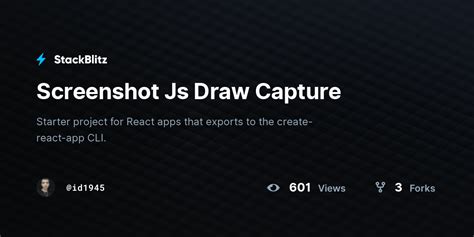 Screenshot Js Draw Capture StackBlitz