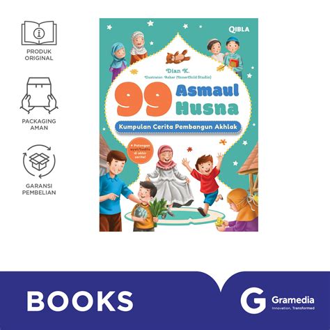 Buku 99 Asmaul Husna Kumpulan Cerita Pembangun Akhlak Lazada Indonesia