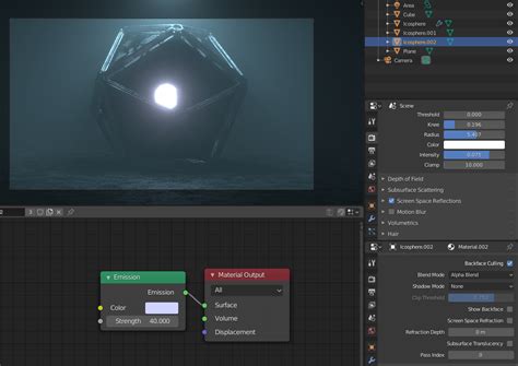 How Do I Get Emission To Work In Eevee Lighting And Rendering Blender Artists Community