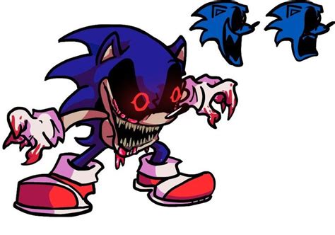 Creepy Sonic EXE D Side Style