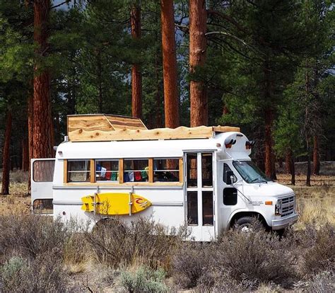 Bodhicitta Bus West Coast Artists Custom Red Cedar School Bus Conversion