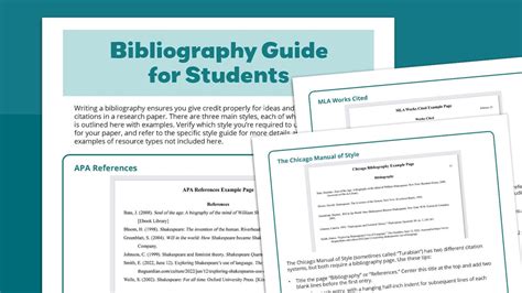 How To Write A Bibliography Plus Printable Guide With Examples