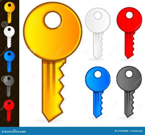 Keys Vectors Stock Illustration Illustration Of Approach 31636068