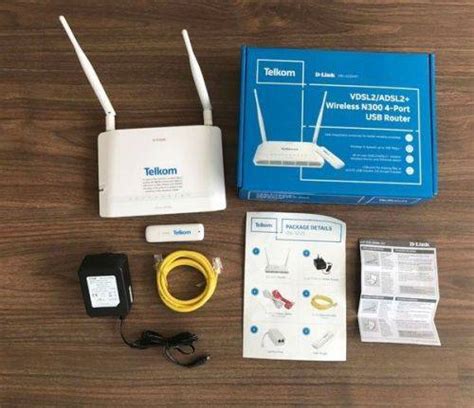Wireless Routers Telkom D Link Dsl G225 Wireless N300 Adsl2 Vdsl2 Modem Router Was Sold For