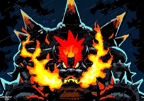 Pin By Jordan Snyder On Bowser Super Mario Art Mario Art Bowser