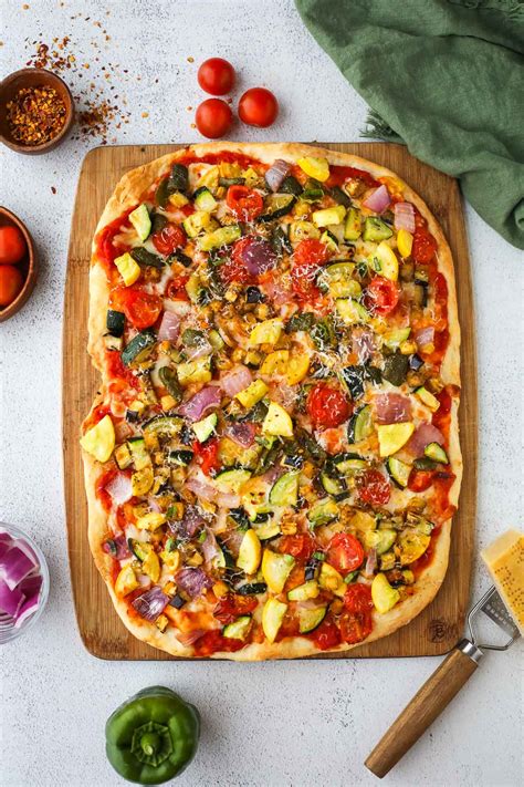 Roasted Vegetable Pizza I Heart Vegetables
