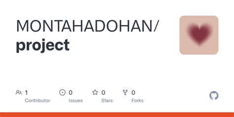 GitHub MONTAHADOHAN Project