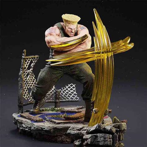 街头霸王 古烈3d打印模型街头霸王 古烈3d打印模型stl下载动漫游戏3d打印模型 Enjoying3d打印模型网