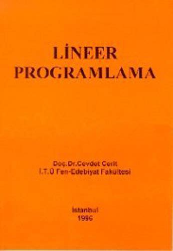 lineer programlama